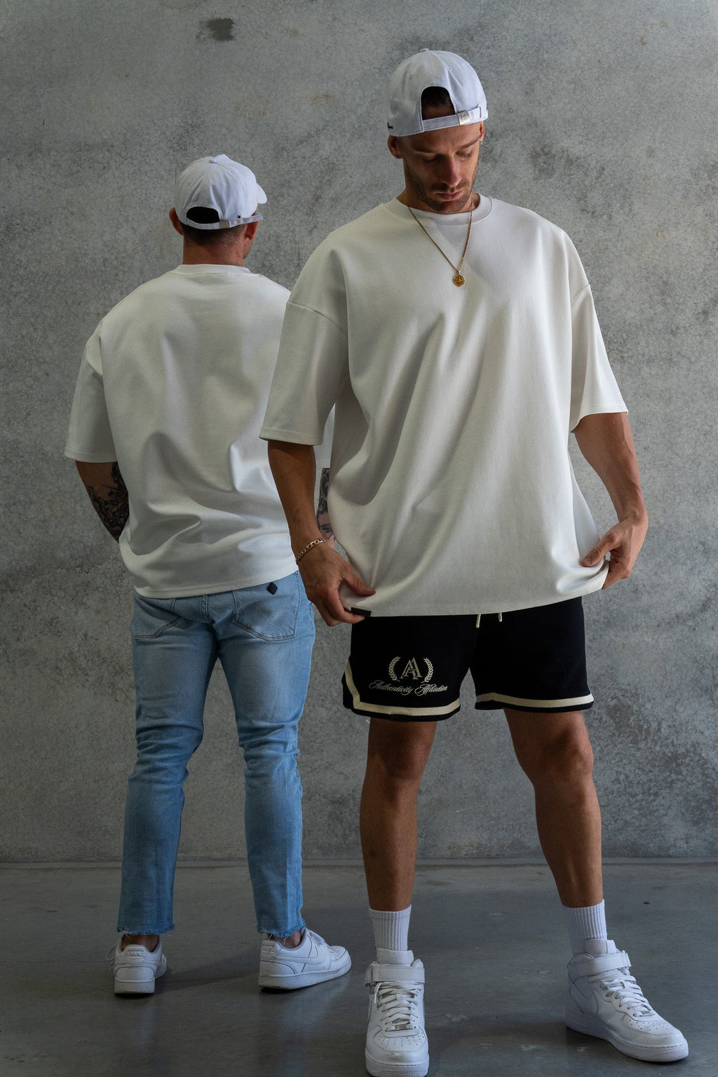 Simplicity Oversized T-Shirt | Best 100% Luxury Cotton Blank Tee – On Lock Apparel