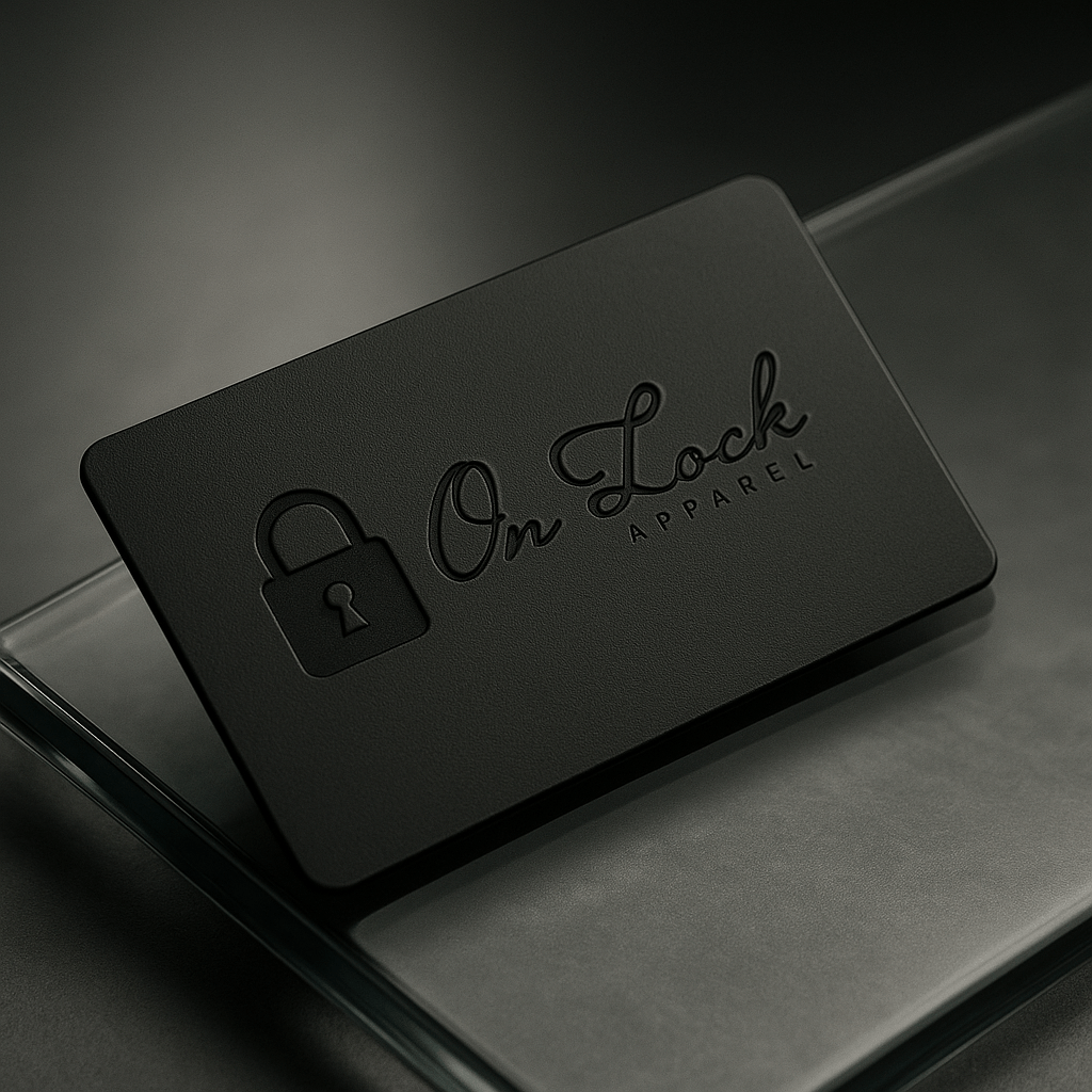 On Lock Apparel Gift Card | Perfect Gift for Streetwear Lovers